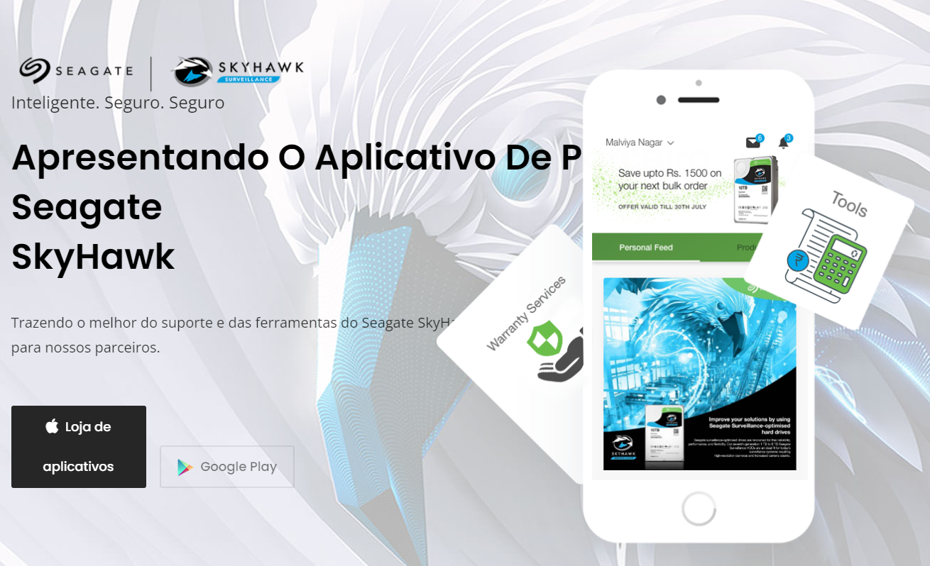Conheca o Skyhawk APP da Seagate - CFTV Brasil Clube